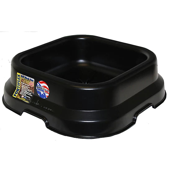Fortiflex 50 lb. SBP-10 Salt Block Pan, Black – Tom's Hay Farm