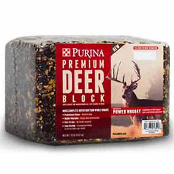 Purina Premium Deer Block, 20 lb – Tom's Hay Farm