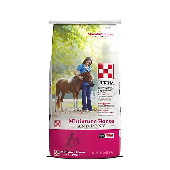 Purina Miniature Horse and Pony Feed, 50 lb. Bag – Tom's Hay Farm