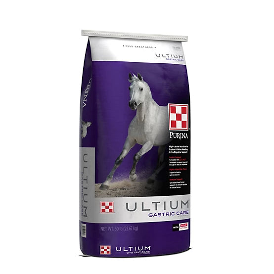 Purina Ultium Gastric Care Horse Feed, 50 lb. Bag – Tom's Hay Farm