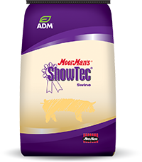 ADM Moorman's ShowTec Pig Feed PreStarter, 50 lb. Bag, Pallet 40 Bags ...