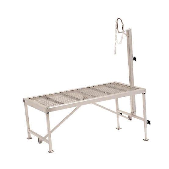 Weaver Livestock Aluminum Livestock Trim Stand with Nose Loop Head Pie ...